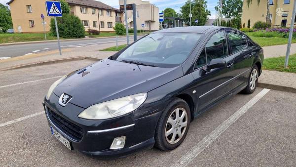 Black Peugeot 407 2006 in Druskininkai, with an engine capacity of 1.60 L and mileage of 410 thousand km for 1000 €, photo 1 on AUTOMOTO.COM.LV