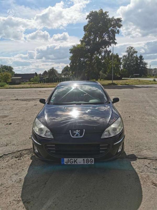 Black Peugeot 407 2006 in Kaisiadorys, with an engine capacity of 2.00 L and mileage of 385 thousand km for 1350 €, photo 9 on AUTOMOTO.COM.LV