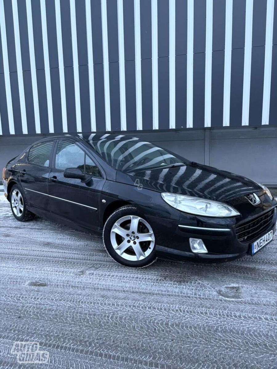 Melns Peugeot 407 2007 Šauļi, ar dzinēja tilpumu 1.60 L un nobraukumu 390 tūkst. km par 880 €, foto 3 vietnē AUTOMOTO.COM.LV