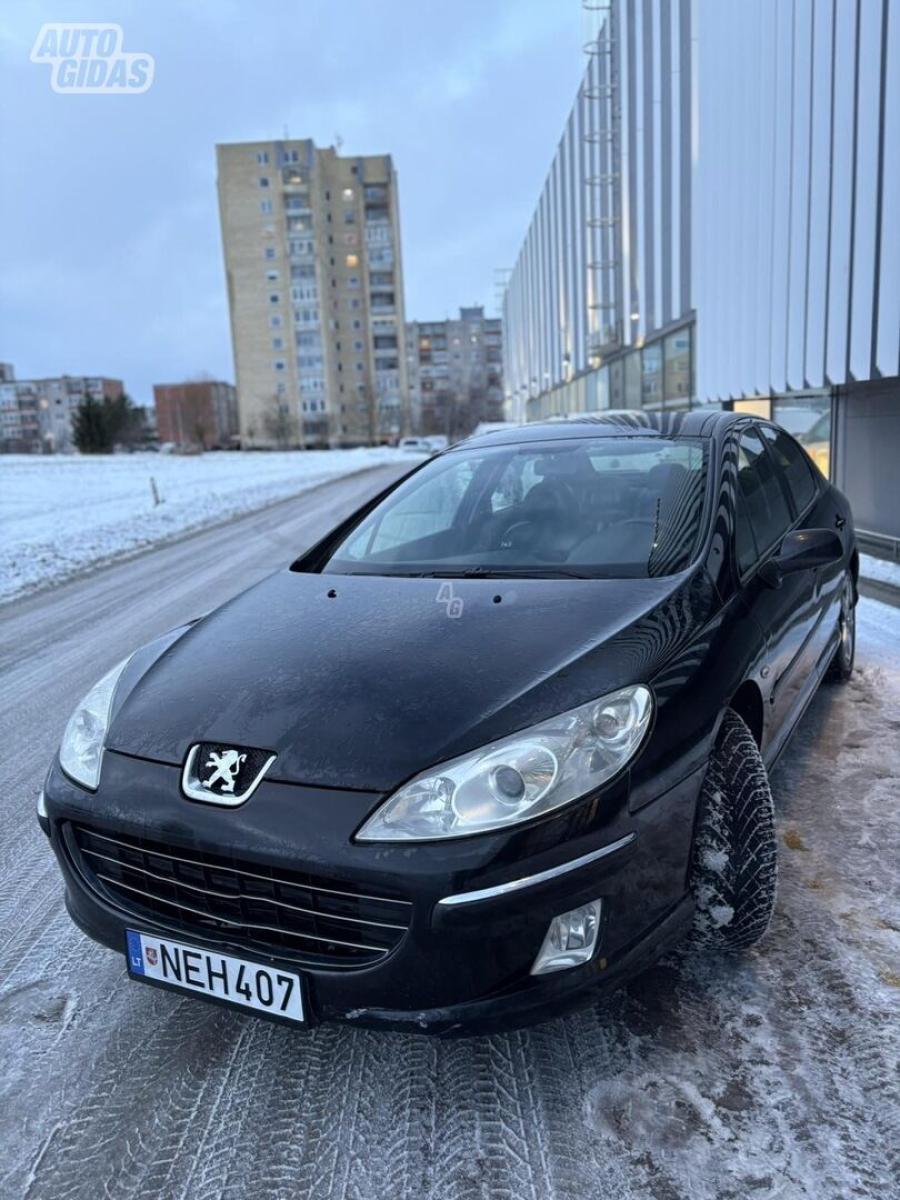 Melns Peugeot 407 2007 Šauļi, ar dzinēja tilpumu 1.60 L un nobraukumu 390 tūkst. km par 880 €, foto 8 vietnē AUTOMOTO.COM.LV
