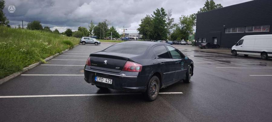 Black Peugeot 407 2007 in Kaunas, with an engine capacity of 2.23 L and mileage of 290 thousand km for 700 €, photo 11 on AUTOMOTO.COM.LV