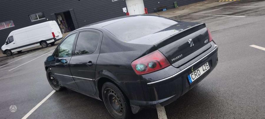 Black Peugeot 407 2007 in Kaunas, with an engine capacity of 2.23 L and mileage of 290 thousand km for 700 €, photo 12 on AUTOMOTO.COM.LV