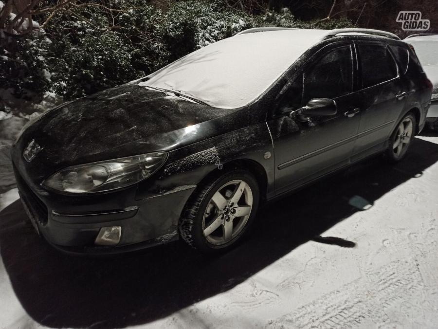 Black Peugeot 407 2005 in Vilnius, with an engine capacity of 2.00 L and mileage of 424 thousand km for 1000 €, photo 2 on AUTOMOTO.COM.LV