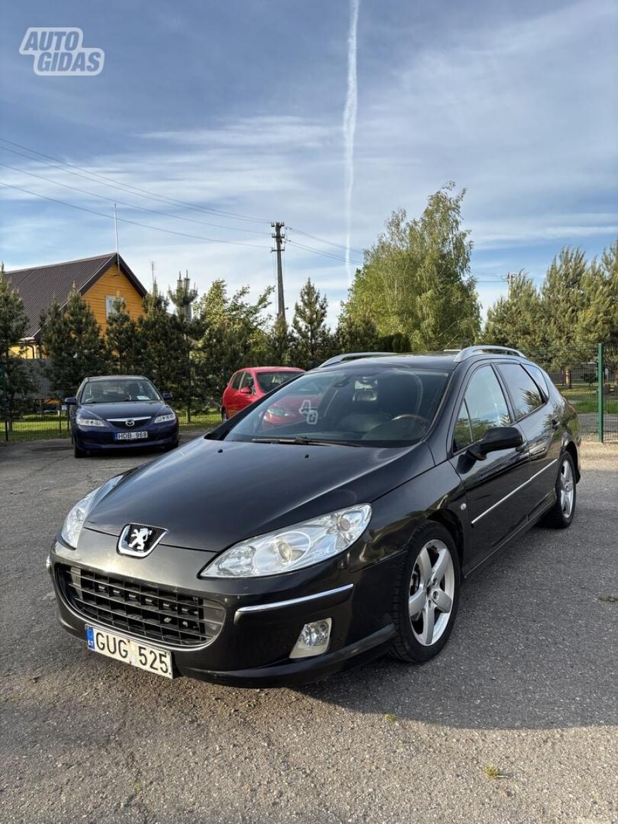 Black Peugeot 407 2005 in Joniskis, with an engine capacity of 2.00 L and mileage of 350 thousand km for 780 €, photo 1 on AUTOMOTO.COM.LV