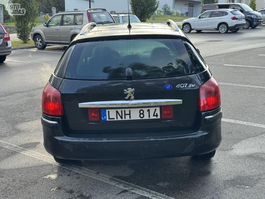 Черный Пежо 407 2005 в Укмерге, объемом двигателя 2.00 л и пробегом 289 тыс. км за 680 €, фото 5 на AUTOMOTO.COM.LV