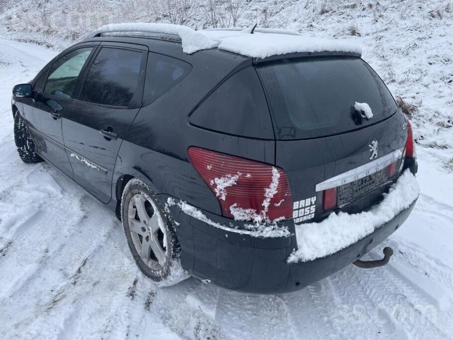 Melns Peugeot 407 2006 Rēzekne, ar dzinēja tilpumu 2.20 L un nobraukumu 294 tūkst. km par 400 €, foto 4 vietnē AUTOMOTO.COM.LV