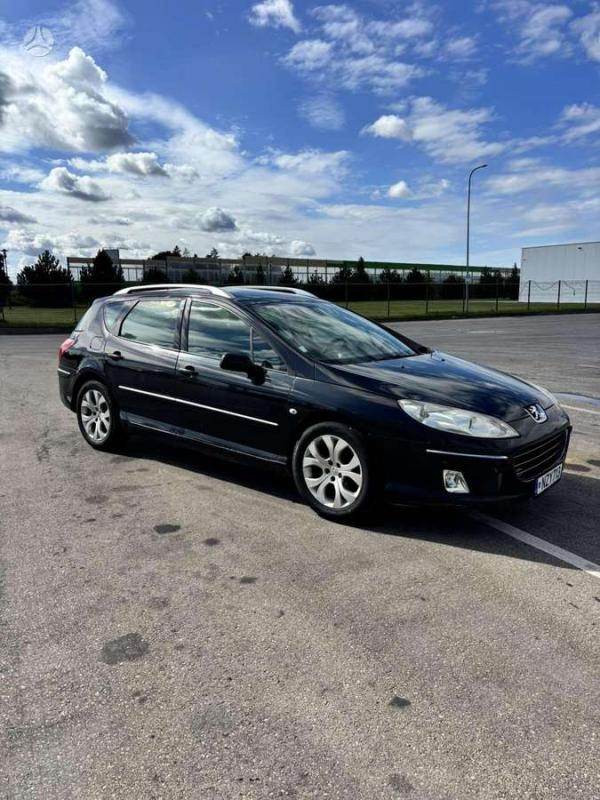 Пежо 407 2006 в Вилкавишкис на AUTOMOTO.COM.LV Черный Пежо 407 2006 в Вилкавишкис, объемом двигателя 2.00 л и пробегом 333 тыс. км за 1300 €, фото 3 на AUTOMOTO.COM.LV