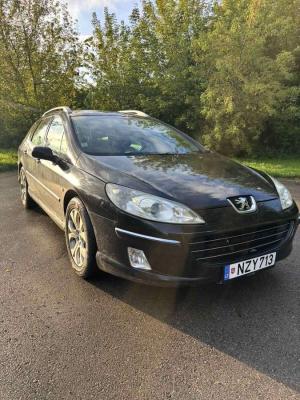 Black Peugeot 407 2006 in Vilkaviskis, with an engine capacity of 2.00 L and mileage of 333 thousand km for 1300 €, photo 4 on AUTOMOTO.COM.LV