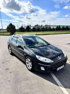 Black Peugeot 407 2006 in Vilkaviskis, with an engine capacity of 2.00 L and mileage of 333 thousand km for 1300 €, photo 6 on AUTOMOTO.COM.LV
