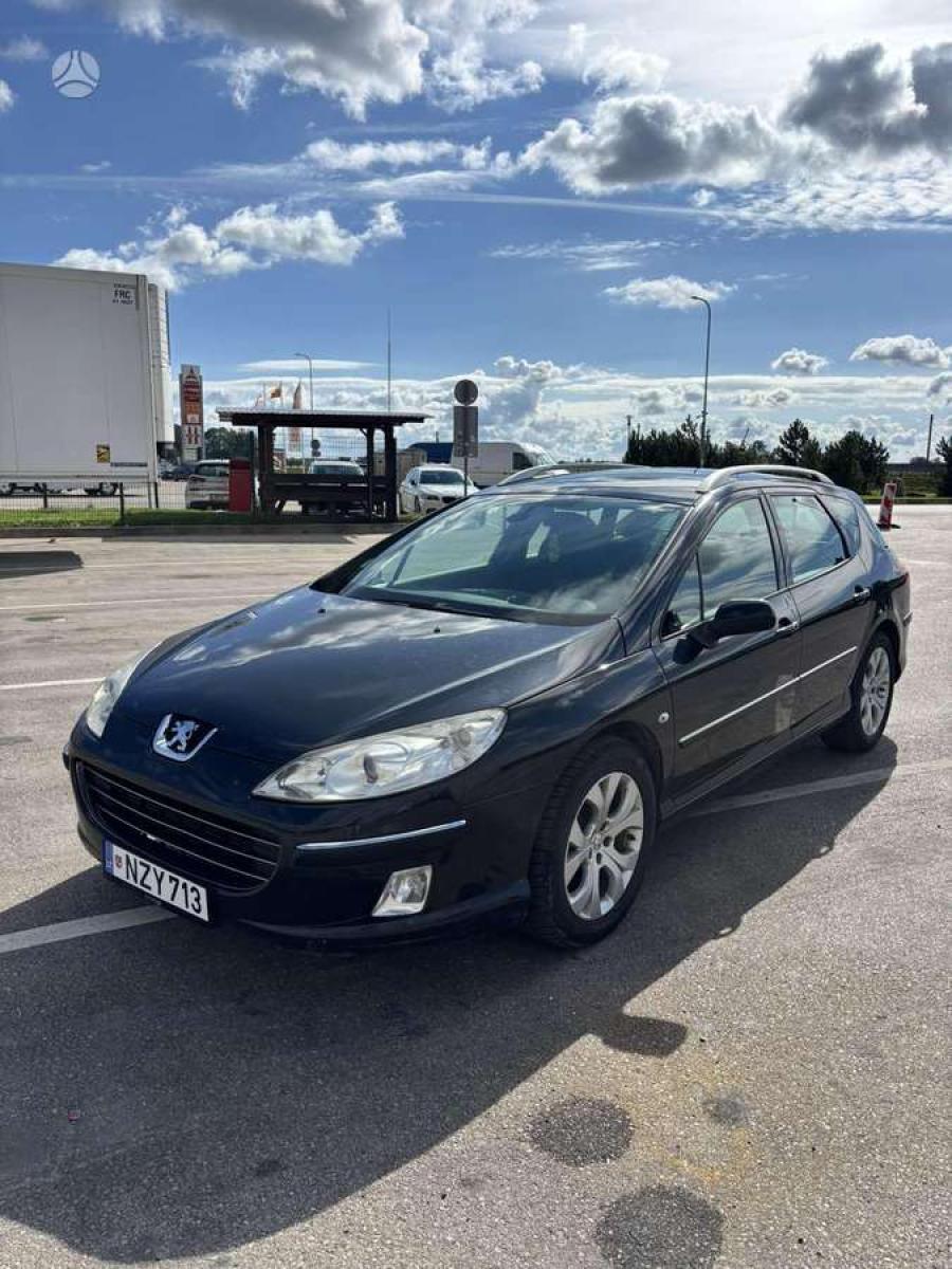 Black Peugeot 407 2006 in Vilkaviskis, with an engine capacity of 2.00 L and mileage of 333 thousand km for 1300 €, photo 7 on AUTOMOTO.COM.LV