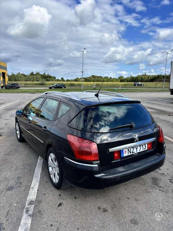 Пежо 407 2006 в Вилкавишкис на AUTOMOTO.COM.LV Черный Пежо 407 2006 в Вилкавишкис, объемом двигателя 2.00 л и пробегом 333 тыс. км за 1300 €, фото 9 на AUTOMOTO.COM.LV