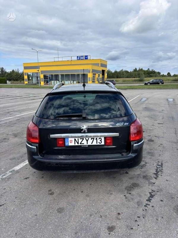 Пежо 407 2006 в Вилкавишкис на AUTOMOTO.COM.LV Черный Пежо 407 2006 в Вилкавишкис, объемом двигателя 2.00 л и пробегом 333 тыс. км за 1300 €, фото 10 на AUTOMOTO.COM.LV