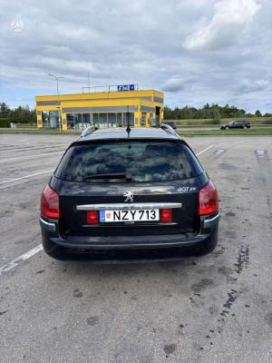 Black Peugeot 407 2006 in Vilkaviskis, with an engine capacity of 2.00 L and mileage of 333 thousand km for 1300 €, photo 10 on AUTOMOTO.COM.LV