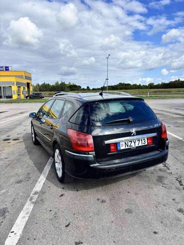 Пежо 407 2006 в Вилкавишкис на AUTOMOTO.COM.LV Черный Пежо 407 2006 в Вилкавишкис, объемом двигателя 2.00 л и пробегом 333 тыс. км за 1300 €, фото 11 на AUTOMOTO.COM.LV