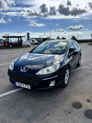 Black Peugeot 407 2006 in Vilkaviskis, with an engine capacity of 2.00 L and mileage of 333 thousand km for 1300 €, photo 12 on AUTOMOTO.COM.LV