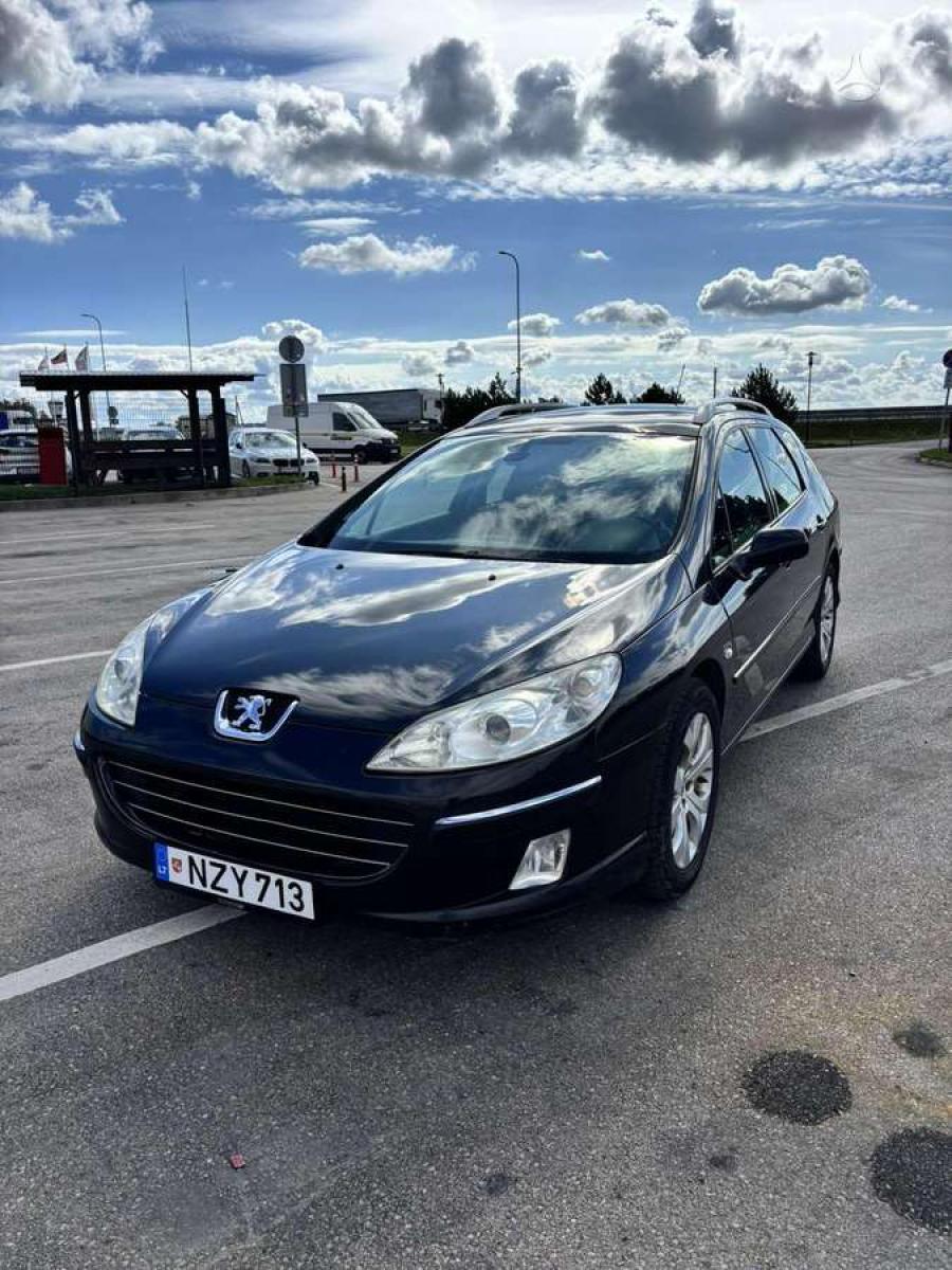 Black Peugeot 407 2006 in Vilkaviskis, with an engine capacity of 2.00 L and mileage of 333 thousand km for 1300 €, photo 12 on AUTOMOTO.COM.LV