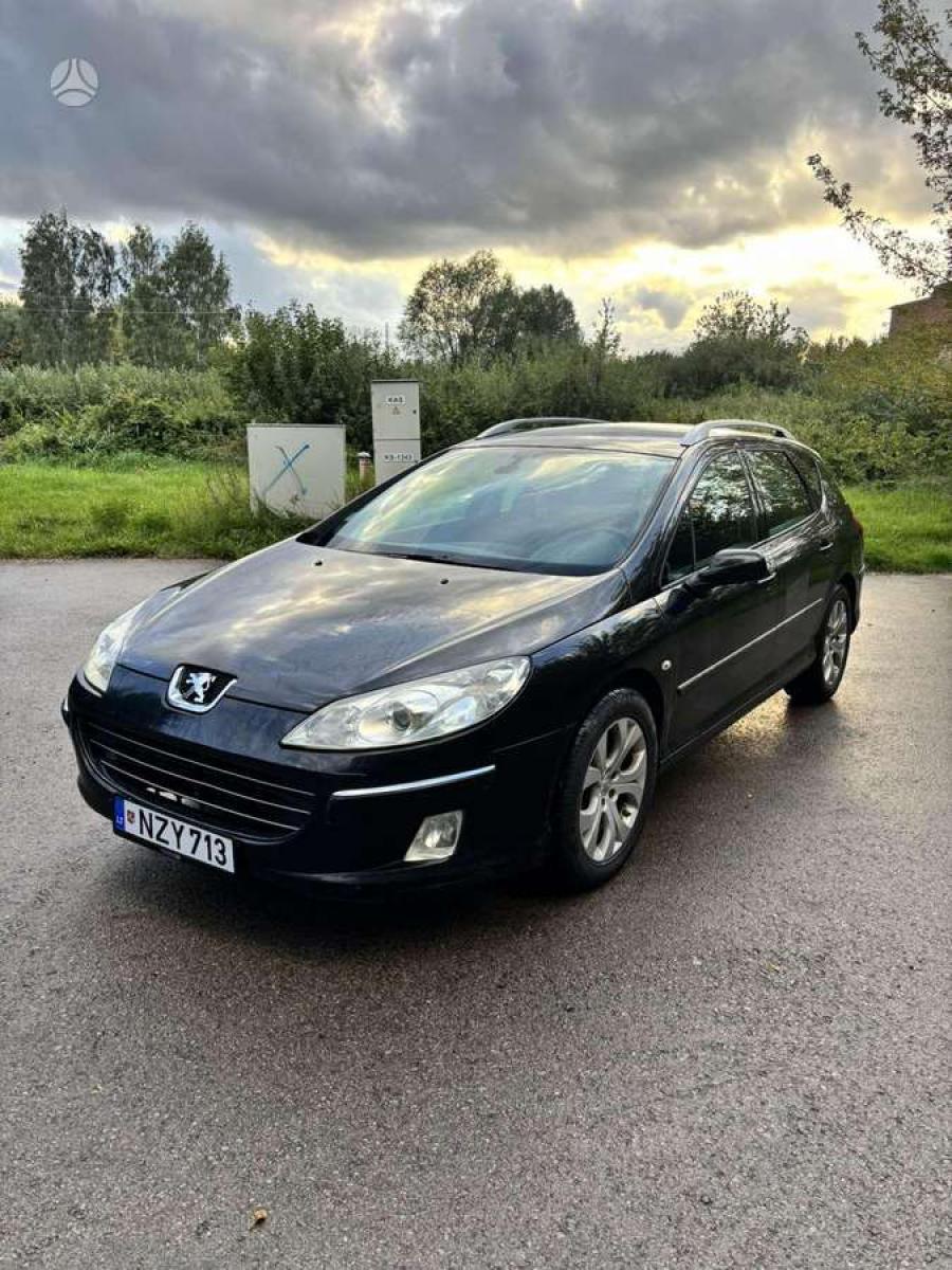 Black Peugeot 407 2006 in Vilkaviskis, with an engine capacity of 2.00 L and mileage of 333 thousand km for 1300 €, photo 13 on AUTOMOTO.COM.LV