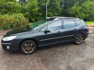 Black Peugeot 407 2007 in Daugavpils, with an engine capacity of 2.00 L and mileage of 284 thousand km for 1600 €, photo  on AUTOMOTO.COM.LV