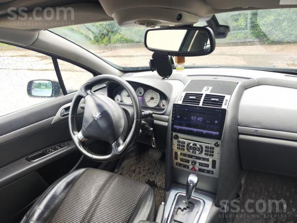 Черный Пежо 407 2007 в Даугавпилс, объемом двигателя 2.00 л и пробегом 284 тыс. км за 1600 €, фото 5 на AUTOMOTO.COM.LV