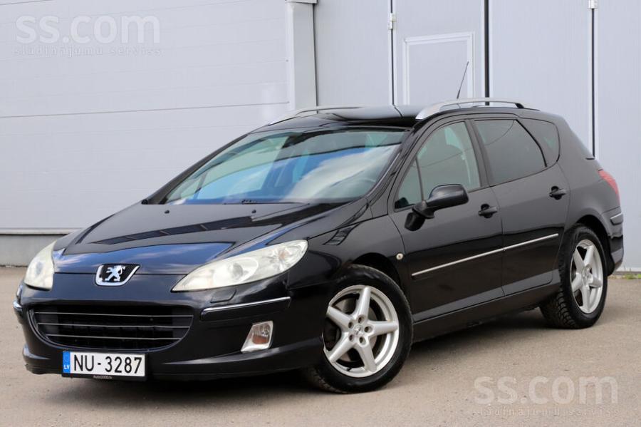 Melns Peugeot 407 2007 Tukums, ar dzinēja tilpumu 2.70 L un nobraukumu 367 tūkst. km par 2300 €, foto 3 vietnē AUTOMOTO.COM.LV