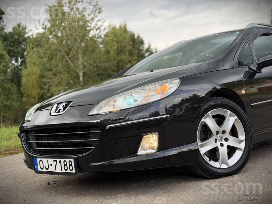 Melns Peugeot 407 2007 Jelgava, ar dzinēja tilpumu 2.00 L un nobraukumu 266 tūkst. km par 2290 €, foto 4 vietnē AUTOMOTO.COM.LV