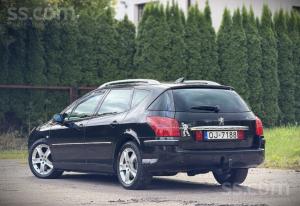 Melns Peugeot 407 2007 Jelgava, ar dzinēja tilpumu 2.00 L un nobraukumu 266 tūkst. km par 2290 €, foto 5 vietnē AUTOMOTO.COM.LV