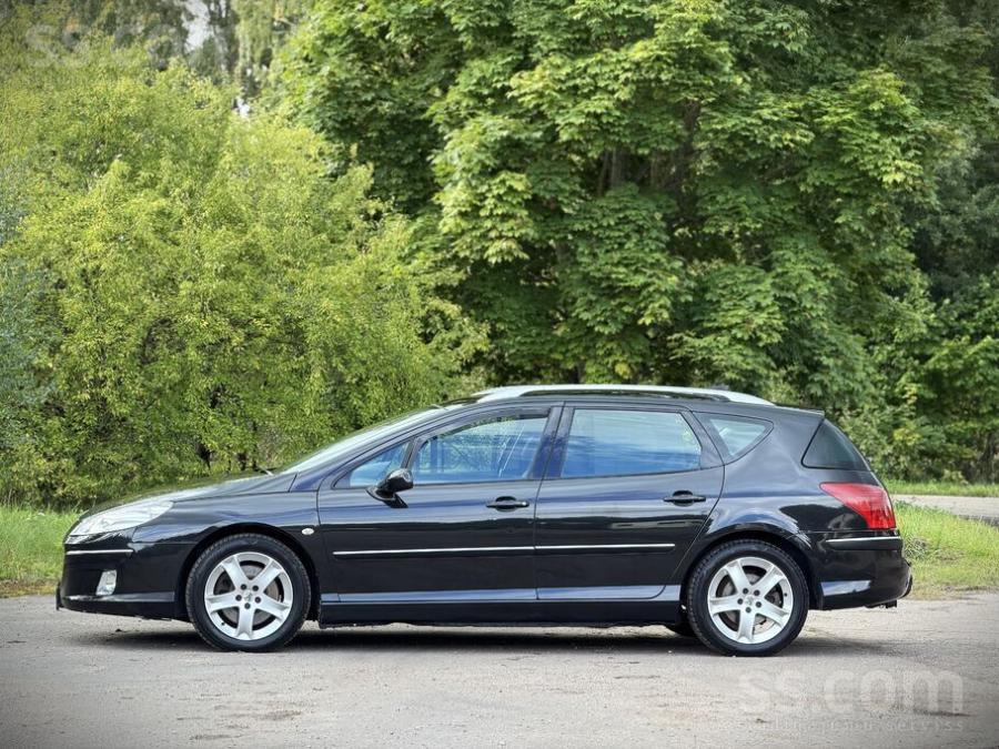 Melns Peugeot 407 2007 Jelgava, ar dzinēja tilpumu 2.00 L un nobraukumu 266 tūkst. km par 2290 €, foto 7 vietnē AUTOMOTO.COM.LV