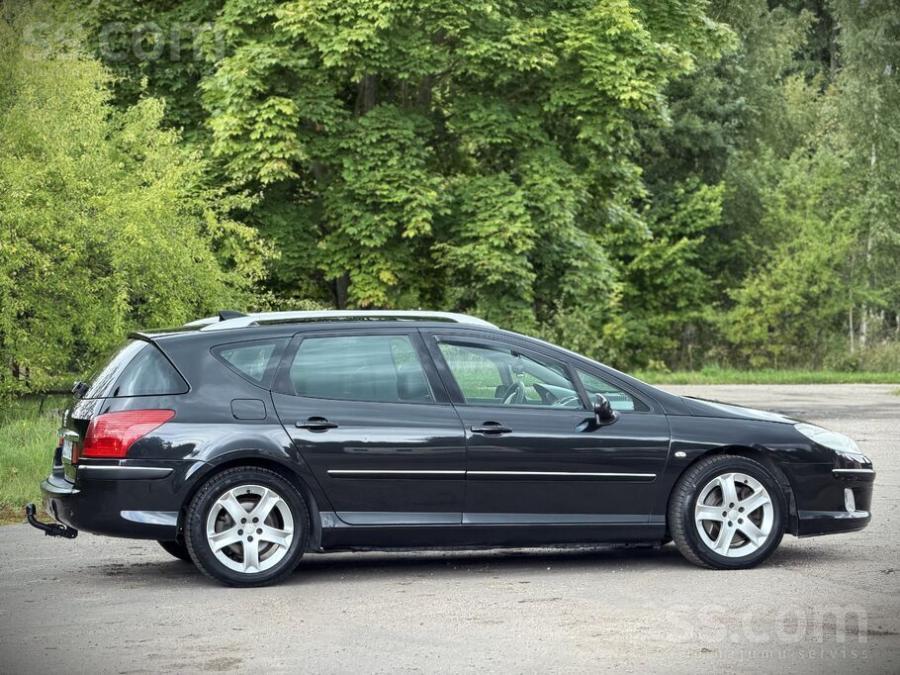 Melns Peugeot 407 2007 Jelgava, ar dzinēja tilpumu 2.00 L un nobraukumu 266 tūkst. km par 2290 €, foto 8 vietnē AUTOMOTO.COM.LV
