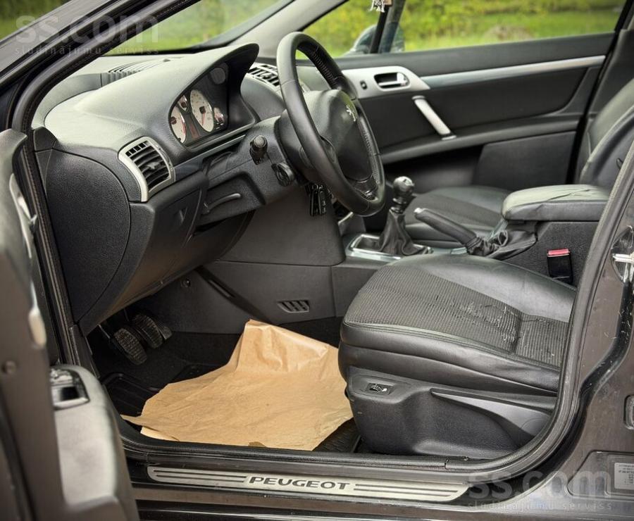 Melns Peugeot 407 2007 Jelgava, ar dzinēja tilpumu 2.00 L un nobraukumu 266 tūkst. km par 2290 €, foto 10 vietnē AUTOMOTO.COM.LV