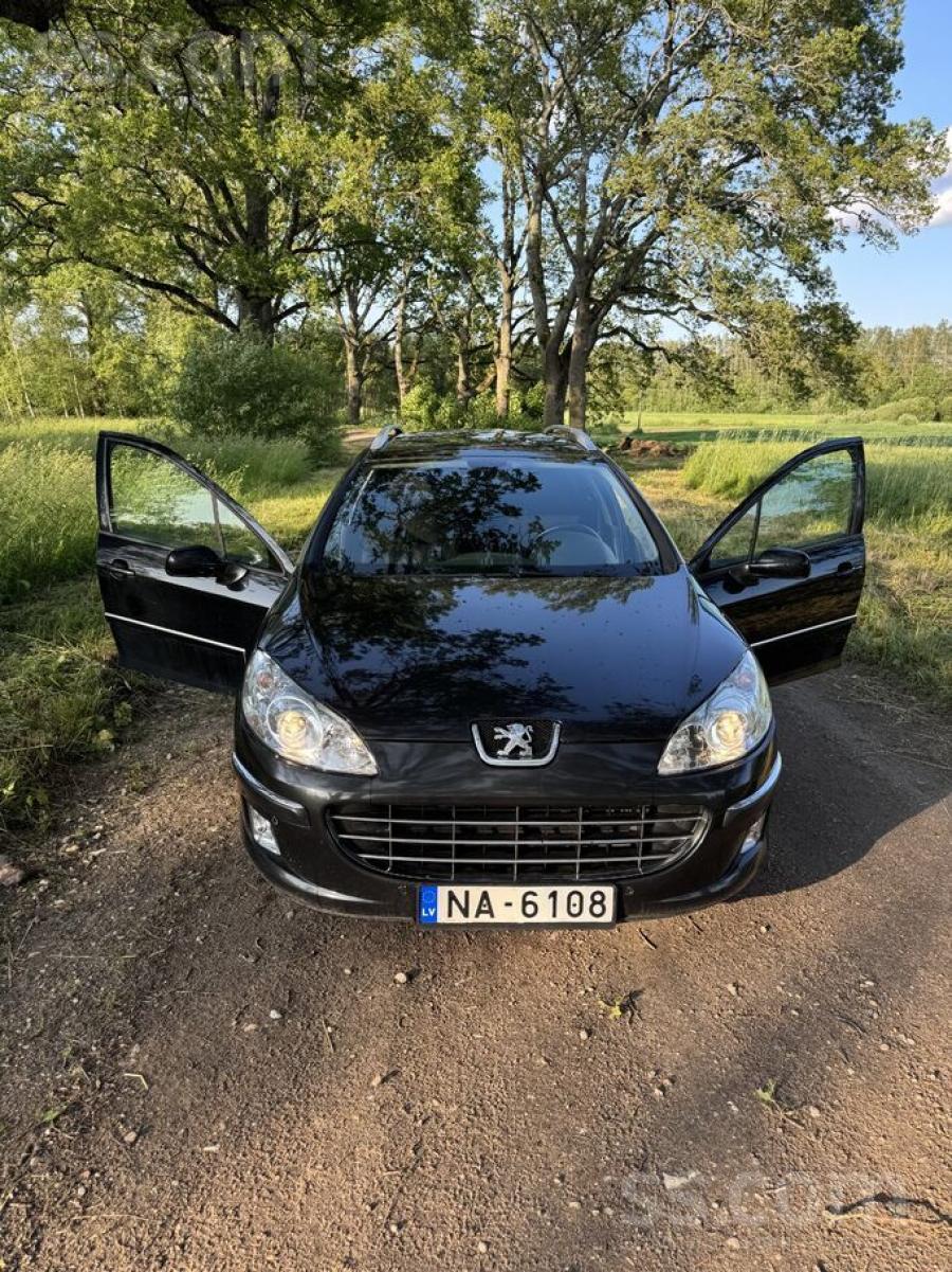 Melns Peugeot 407 2008 Madona, ar dzinēja tilpumu 2.00 L un nobraukumu 258 tūkst. km par 1900 €, foto 6 vietnē AUTOMOTO.COM.LV