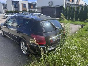 Black Peugeot 407 2008 in Vilnius, with an engine capacity of 2.00 L and mileage of 386 thousand km for 500 €, photo 9 on AUTOMOTO.COM.LV