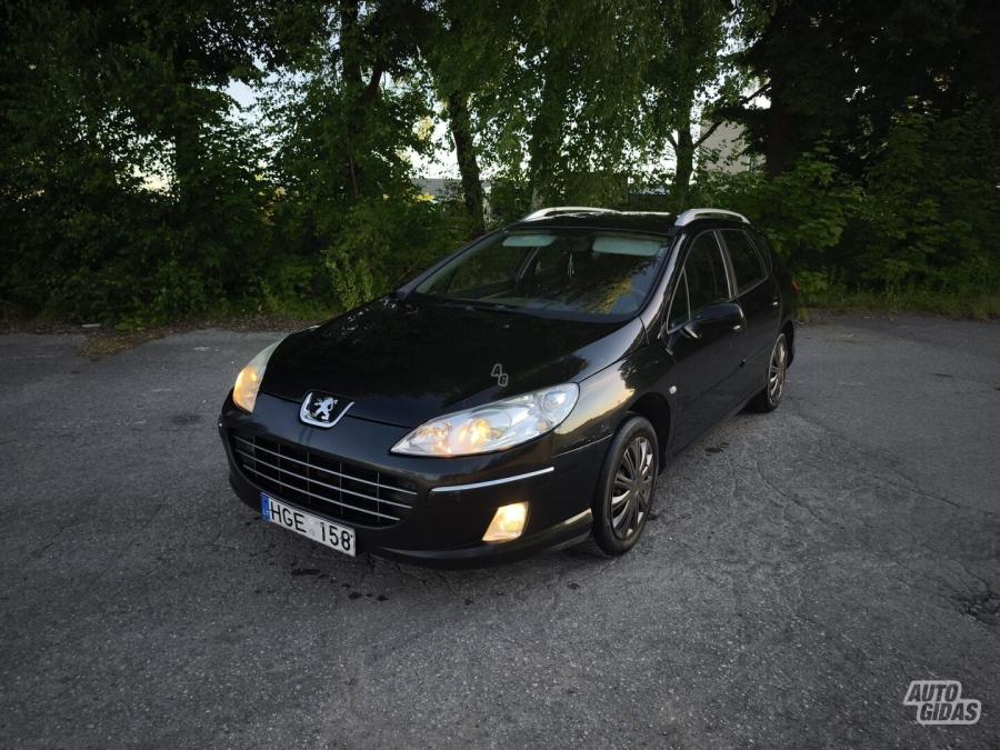 Black Peugeot 407 2009 in Siauliai, with an engine capacity of 1.80 L and mileage of 480 thousand km for 900 €, photo 4 on AUTOMOTO.COM.LV