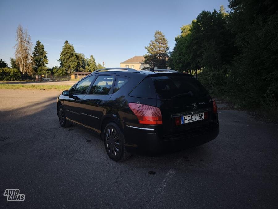 Black Peugeot 407 2009 in Siauliai, with an engine capacity of 1.80 L and mileage of 480 thousand km for 900 €, photo 6 on AUTOMOTO.COM.LV