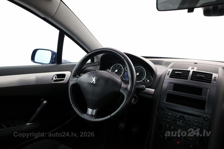 Blue Peugeot 407 2006 in Tallinn, with an engine capacity of 2.20 L and mileage of 224 thousand km for 999 €, photo 6 on AUTOMOTO.COM.LV