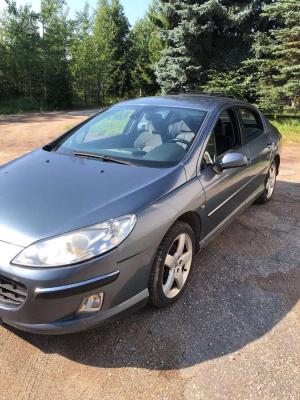 Blue Peugeot 407 2004 in Utena, with an engine capacity of 2.00 L and mileage of 317 thousand km for 700 €, photo  on AUTOMOTO.COM.LV