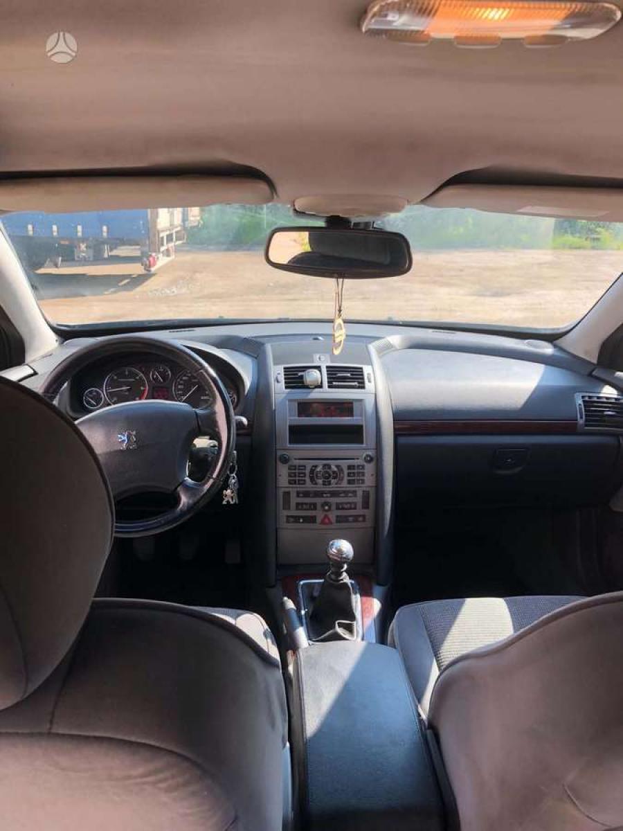 Zils Peugeot 407 2004 Utena, ar dzinēja tilpumu 2.00 L un nobraukumu 317 tūkst. km par 700 €, foto 6 vietnē AUTOMOTO.COM.LV