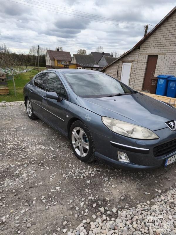 Blue Peugeot 407 2004 in Lazdijai, with an engine capacity of 2.00 L and mileage of 430 thousand km for 1000 €, photo 1 on AUTOMOTO.COM.LV