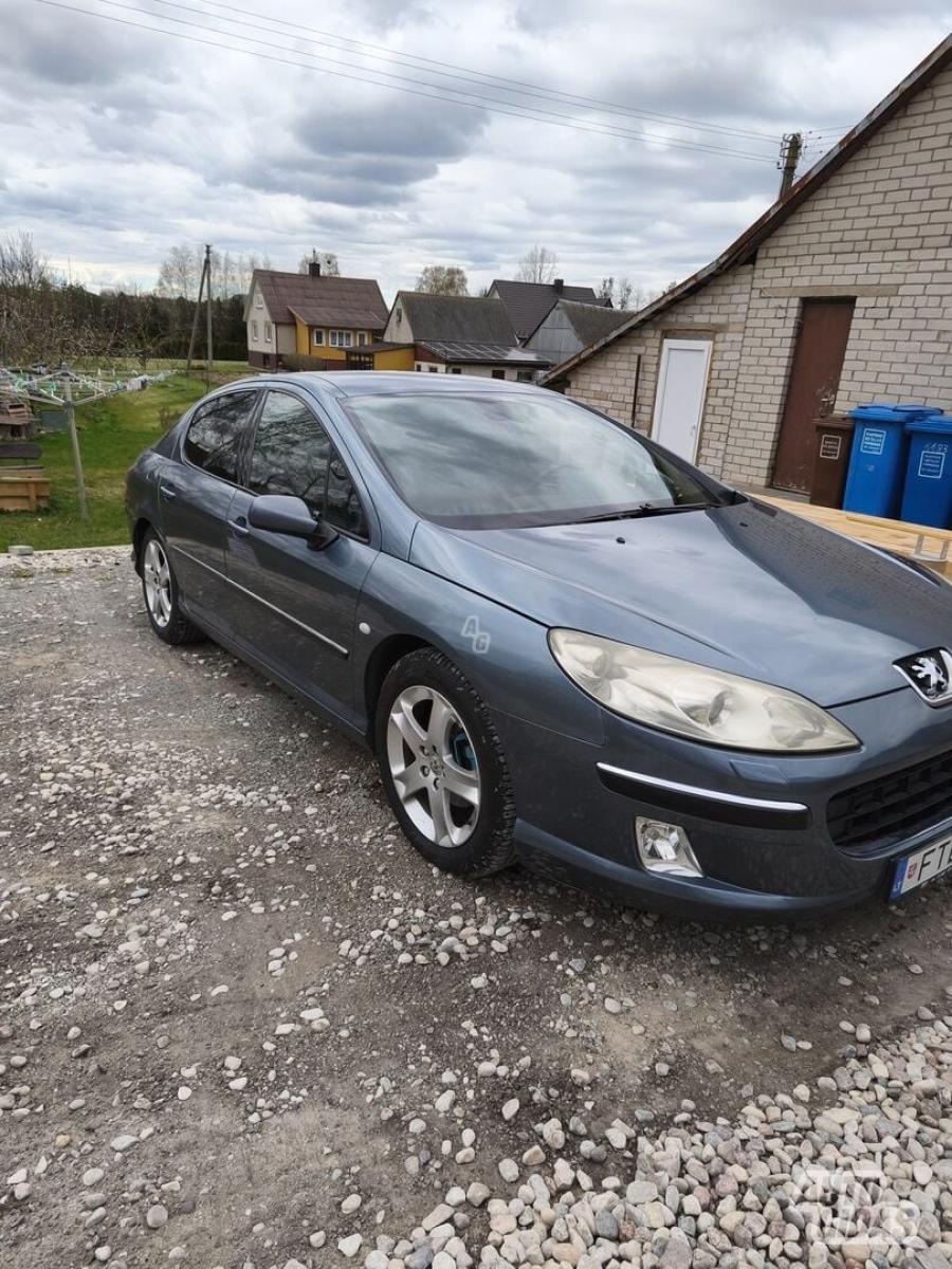 Blue Peugeot 407 2004 in Lazdijai, with an engine capacity of 2.00 L and mileage of 430 thousand km for 1000 €, photo 1 on AUTOMOTO.COM.LV