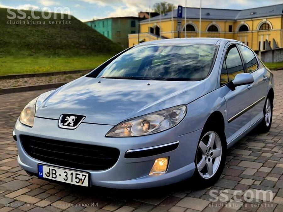 Blue Peugeot 407 2005 in Daugavpils, with an engine capacity of 1.60 L and mileage of 345 thousand km for 500 €, photo 1 on AUTOMOTO.COM.LV