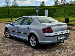 Blue Peugeot 407 2005 in Daugavpils, with an engine capacity of 1.60 L and mileage of 345 thousand km for 500 €, photo 5 on AUTOMOTO.COM.LV
