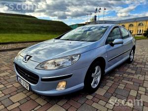 Blue Peugeot 407 2005 in Daugavpils, with an engine capacity of 1.60 L and mileage of 345 thousand km for 500 €, photo 7 on AUTOMOTO.COM.LV