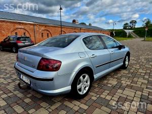 Blue Peugeot 407 2005 in Daugavpils, with an engine capacity of 1.60 L and mileage of 345 thousand km for 500 €, photo 9 on AUTOMOTO.COM.LV