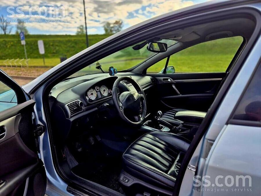 Blue Peugeot 407 2005 in Daugavpils, with an engine capacity of 1.60 L and mileage of 345 thousand km for 500 €, photo 19 on AUTOMOTO.COM.LV