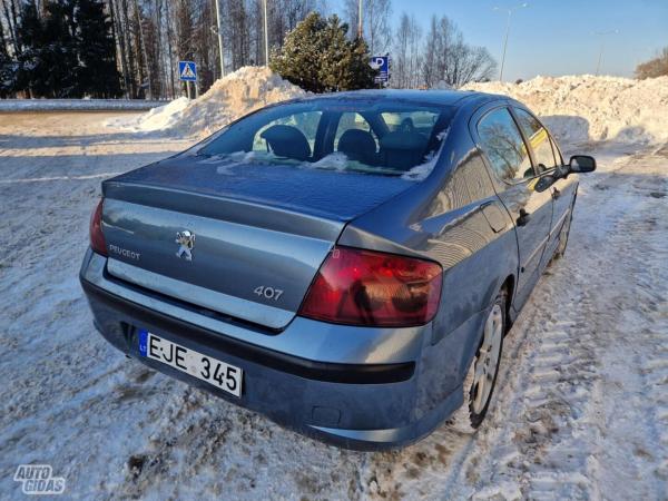 Zils Peugeot 407 2005 Klaipėda, ar dzinēja tilpumu 1.60 L un nobraukumu 321 tūkst. km par 999 €, foto 8 vietnē AUTOMOTO.COM.LV
