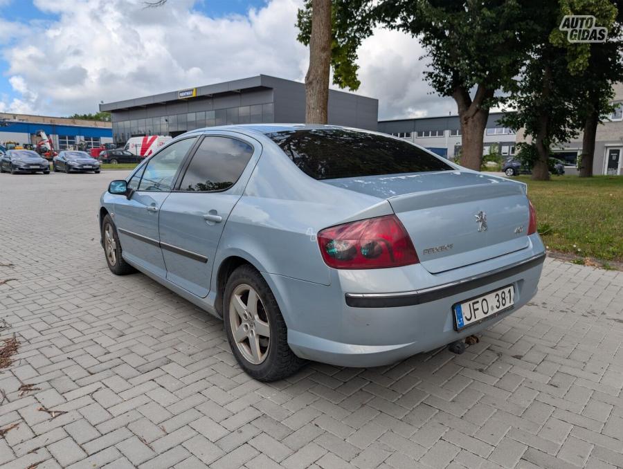 Синий Пежо 407 2006 в Клайпеда, объемом двигателя 2.00 л и пробегом 310 тыс. км за 1200 €, фото 5 на AUTOMOTO.COM.LV