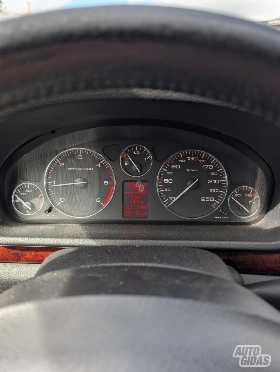 Синий Пежо 407 2006 в Клайпеда, объемом двигателя 2.00 л и пробегом 310 тыс. км за 1200 €, фото 12 на AUTOMOTO.COM.LV