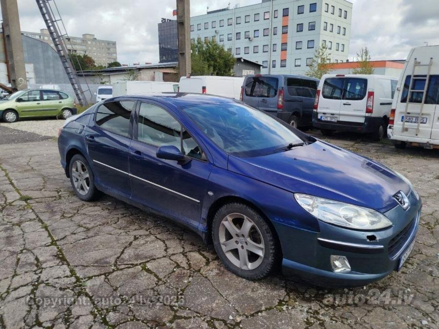 Blue Peugeot 407 2006 in Tallinn, with an engine capacity of 2.00 L and mileage of 318 thousand km for 499 €, photo 1 on AUTOMOTO.COM.LV
