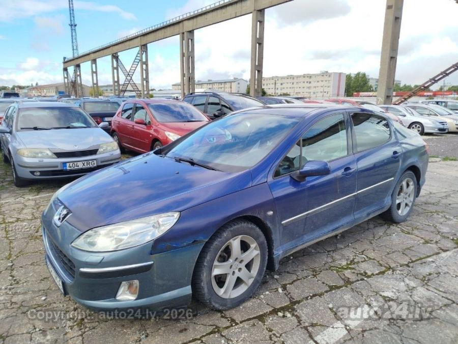 Blue Peugeot 407 2006 in Tallinn, with an engine capacity of 2.00 L and mileage of 318 thousand km for 499 €, photo 3 on AUTOMOTO.COM.LV