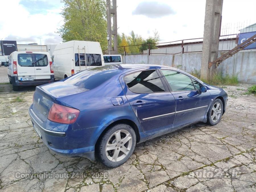 Blue Peugeot 407 2006 in Tallinn, with an engine capacity of 2.00 L and mileage of 318 thousand km for 499 €, photo 4 on AUTOMOTO.COM.LV