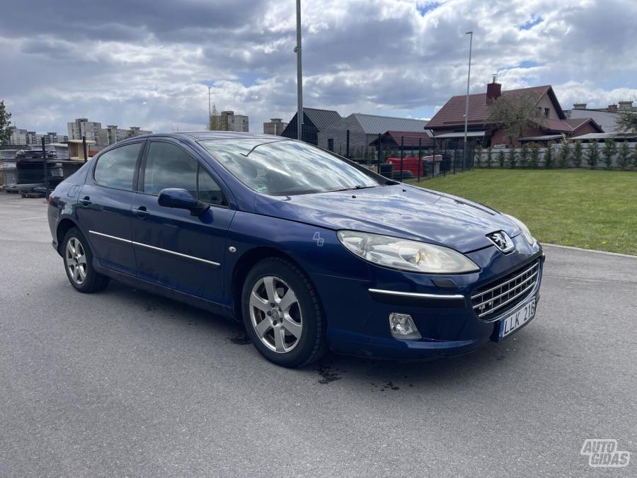 Blue Peugeot 407 2007 in Kaunas, with an engine capacity of 2.00 L and mileage of 329 thousand km for 1550 €, photo 3 on AUTOMOTO.COM.LV
